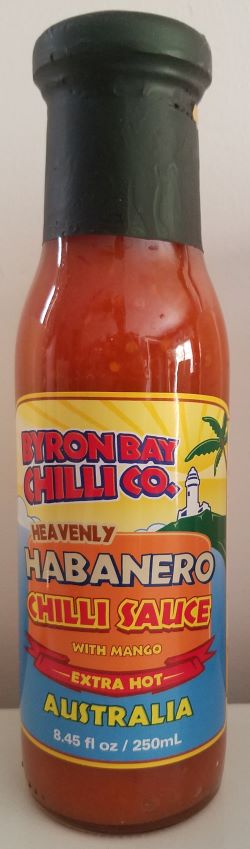 Byron Bay Chilli Co. Heavenly Habanero Chilli Sauce with Mango 8.45oz ...