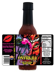 Overkill Hot Sauce-Eve's First Kiss Reaper Sauce 5oz - The Chile Addict