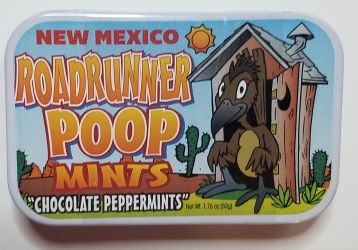 Mints-Roadrunner Poop Chocolate Peppermints 1.76oz - The Chile Addict